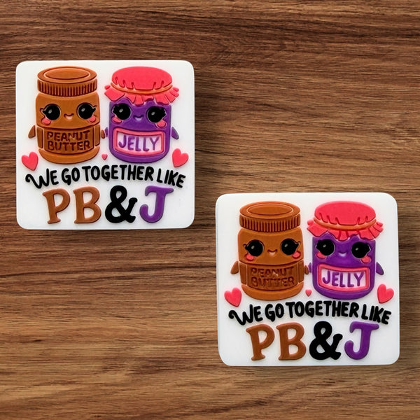 We Go Together Like PB&J Focal (Exclusive) – East Tennessee Bead Supply ...