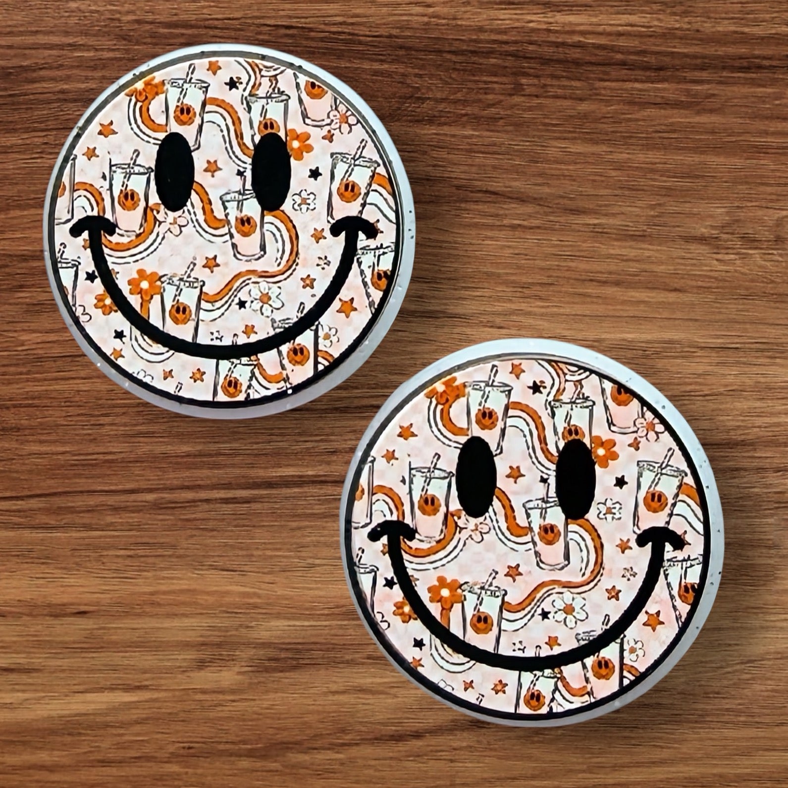 Boho Coffee Happy Face Focal (Custom) – East Tennessee Bead Supply Company
