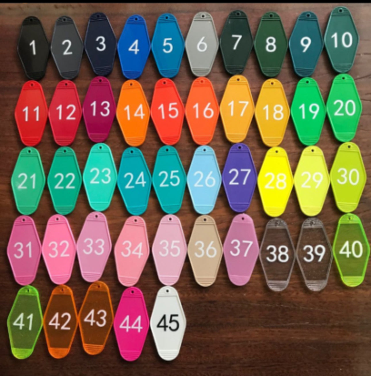 Motel Keychains – East Tennessee Bead Supply Company